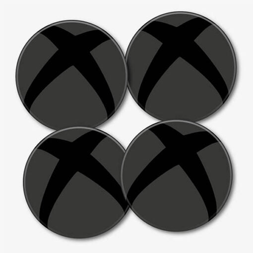 Blackout Xbox Logo Coaster – Gaming Displays