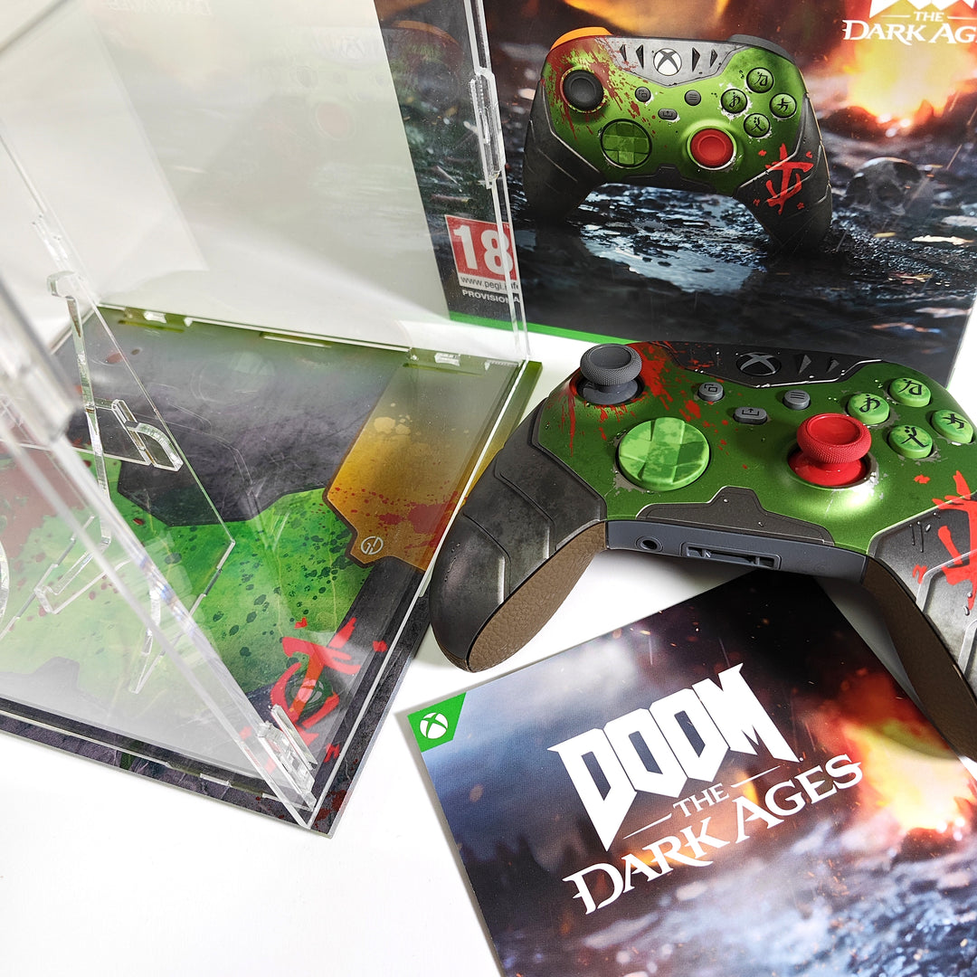 DOOM Dark Ages Xbox Tri Case – Gaming Displays