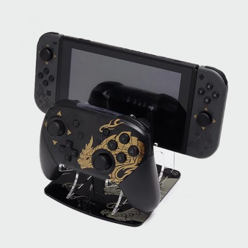 Monster Hunter Rise Dual Nintendo Switch Console and Pro Controller St ...